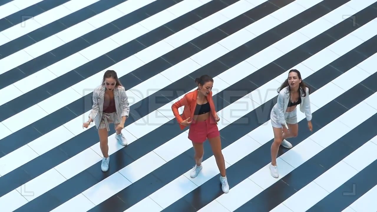 Female Dance Group Stock Video on Vimeo