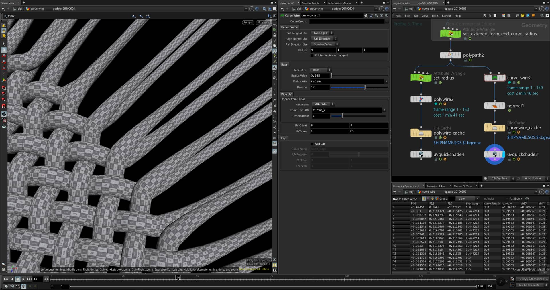 Curve Wire in Houdini (+hda) on Vimeo