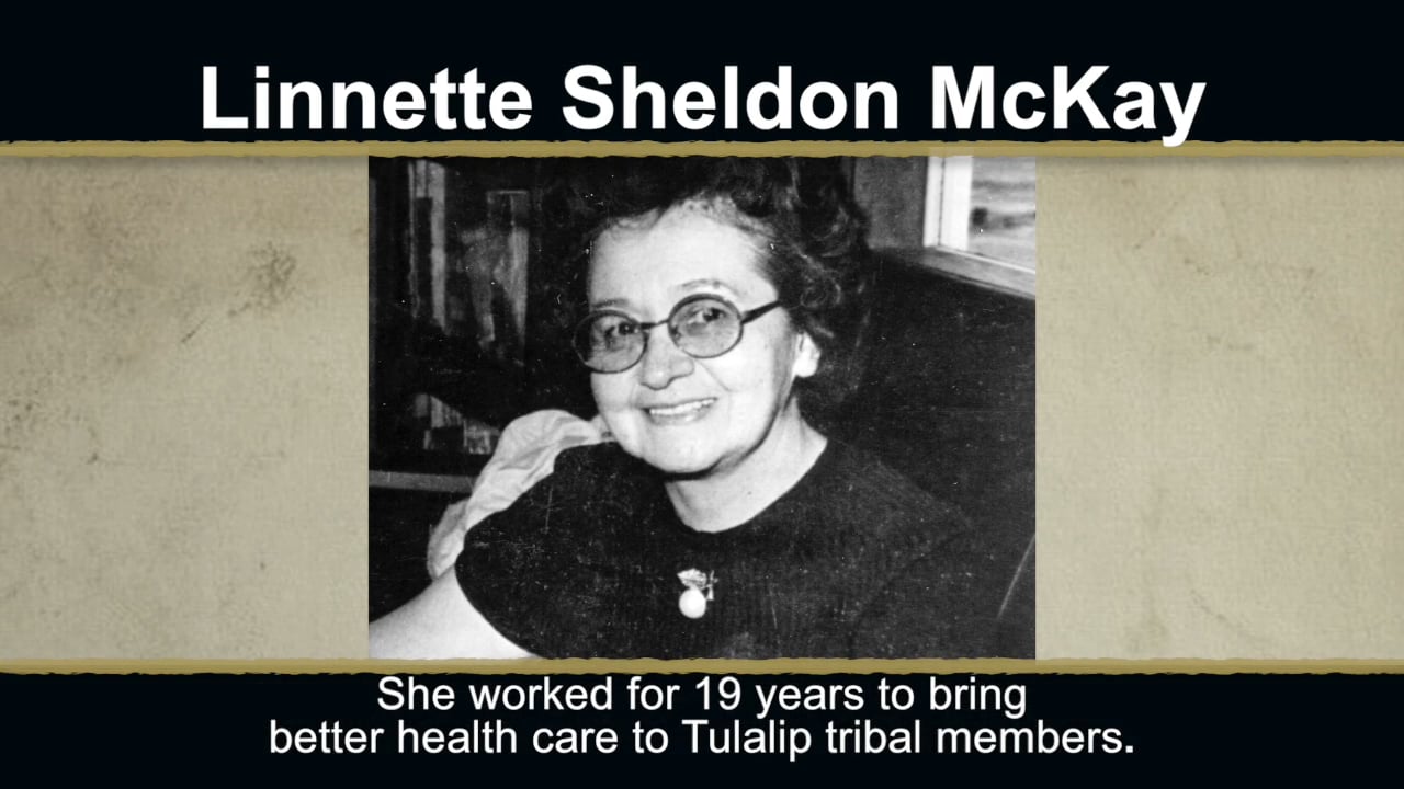 Tulalip Notable Women - Linnette Sheldon McKay, 1920-1998 | Videos ...