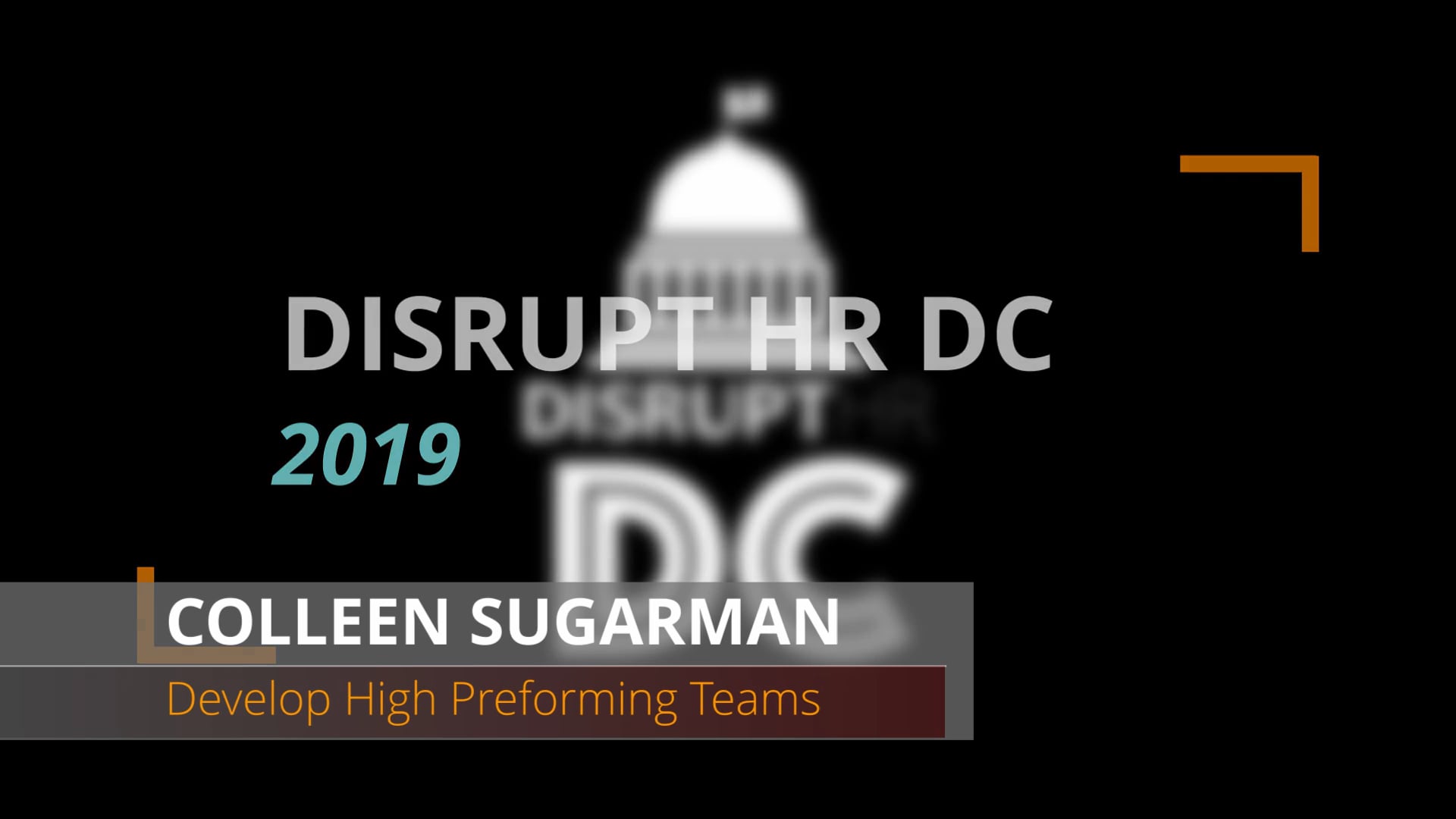 Develop High Performing Teams | Colleen Sugarman | DisruptHR Talks on Vimeo