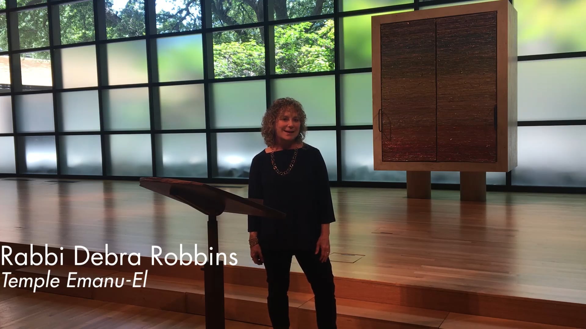 Rabbi Debra Robbins: One Minute Wonder (1) on Vimeo