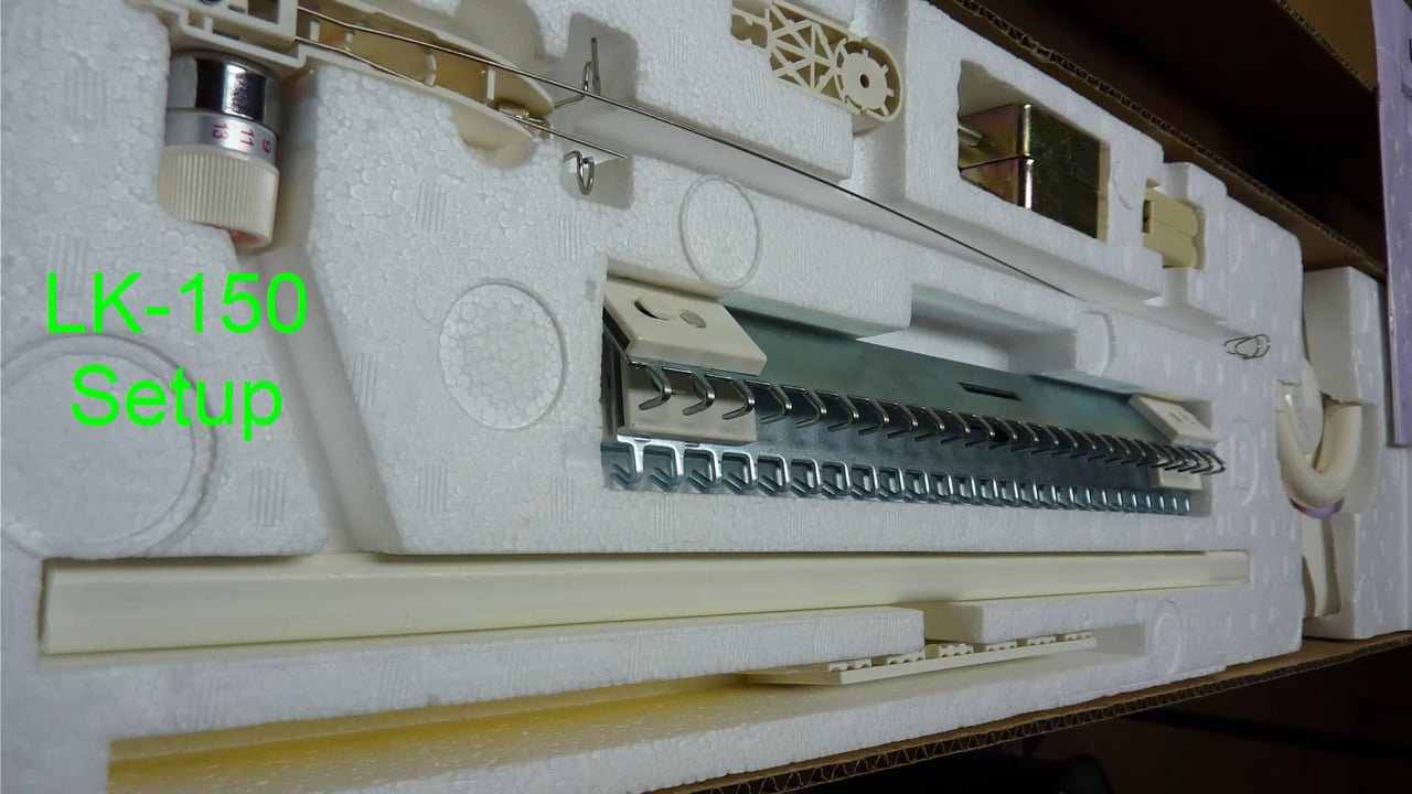 Unbox an LK-150 | Machine Knitting Tutorial