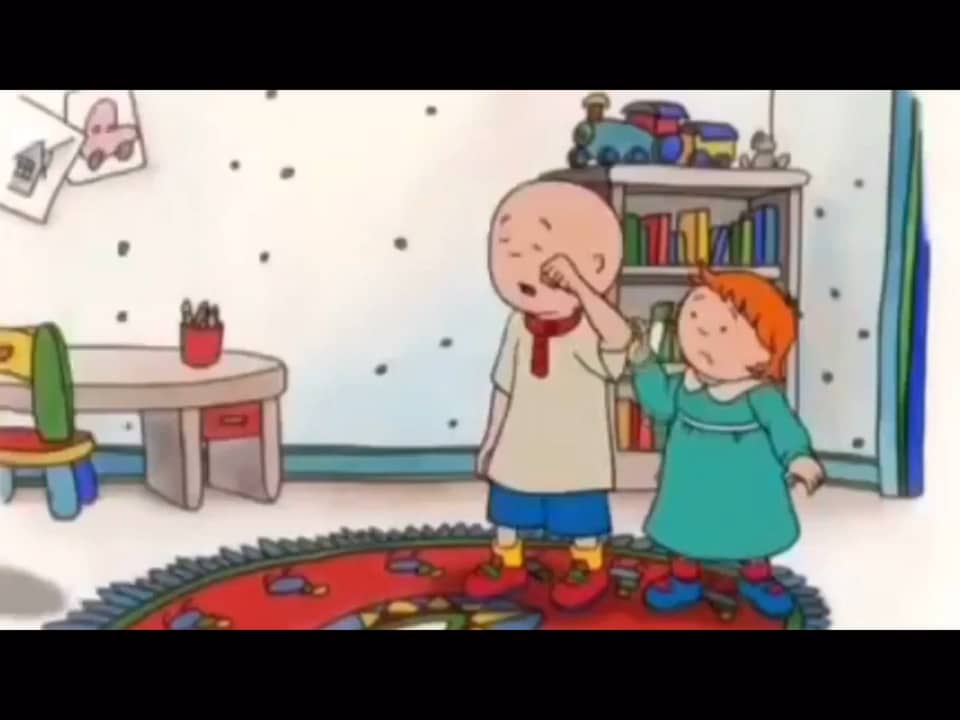 Caillou crying compilation on Vimeo