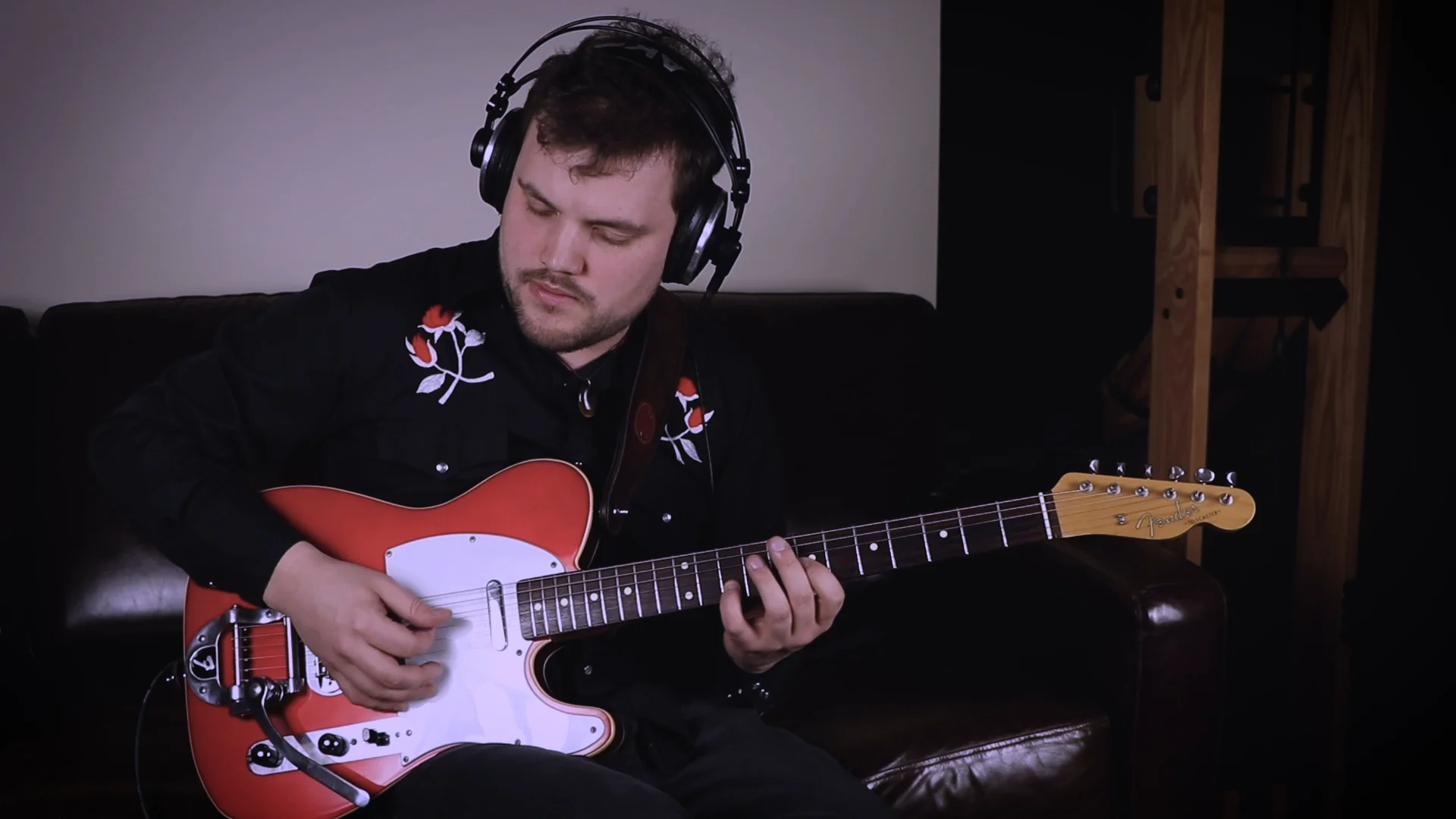 Patrick Zelinski Playing Guitar With Delay And Bass Pedals on Vimeo