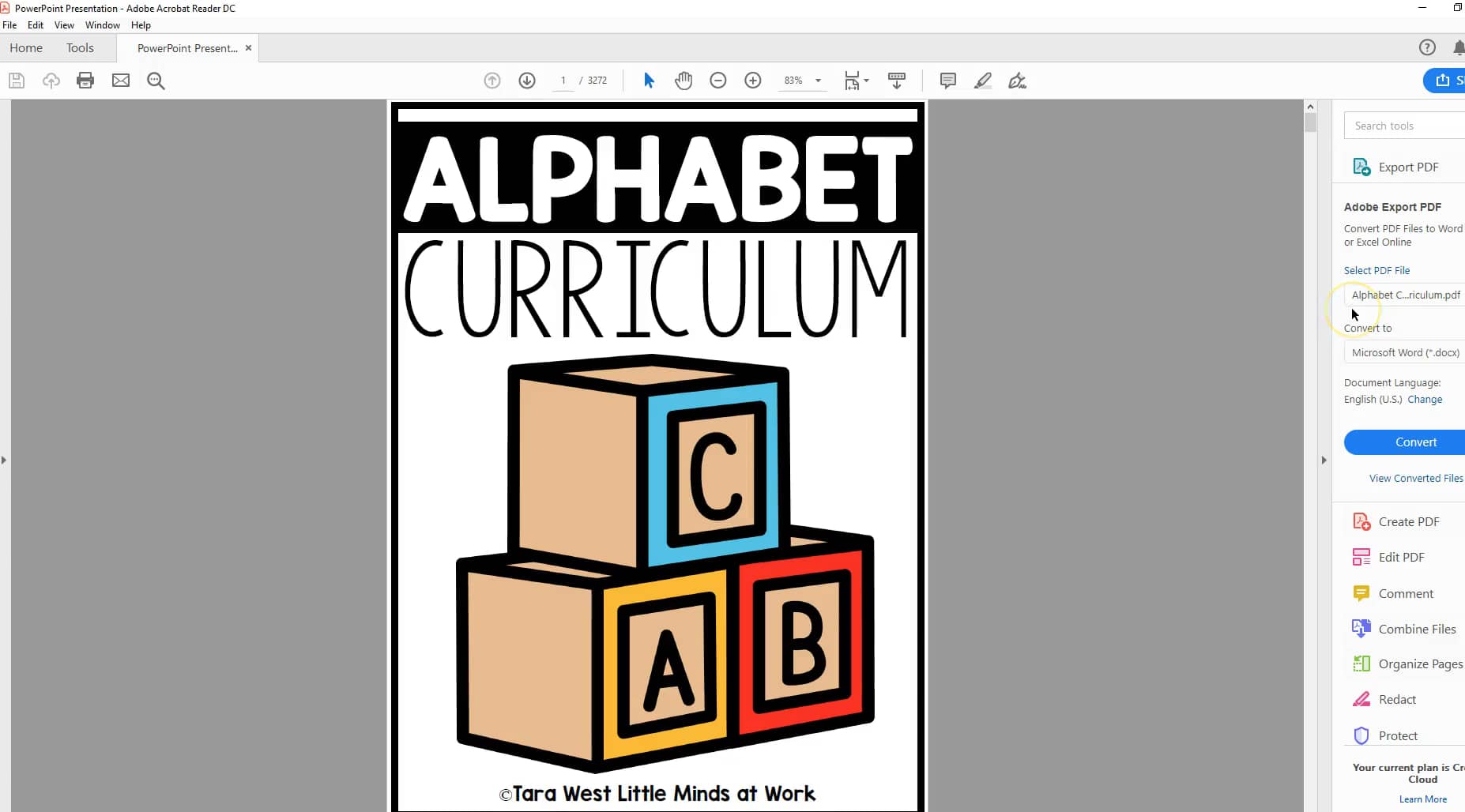 Alphabet Curriculum Print Tips on Vimeo