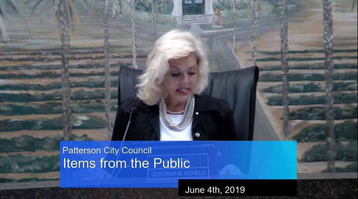 Patterson City Council - 06/04/2019 on Vimeo