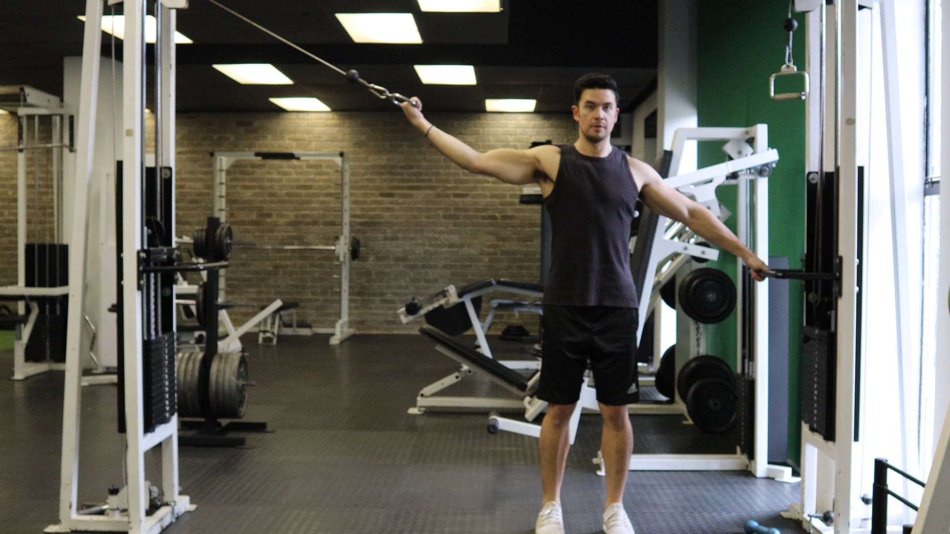 Hercules Curl Single Arm - Cable on Vimeo