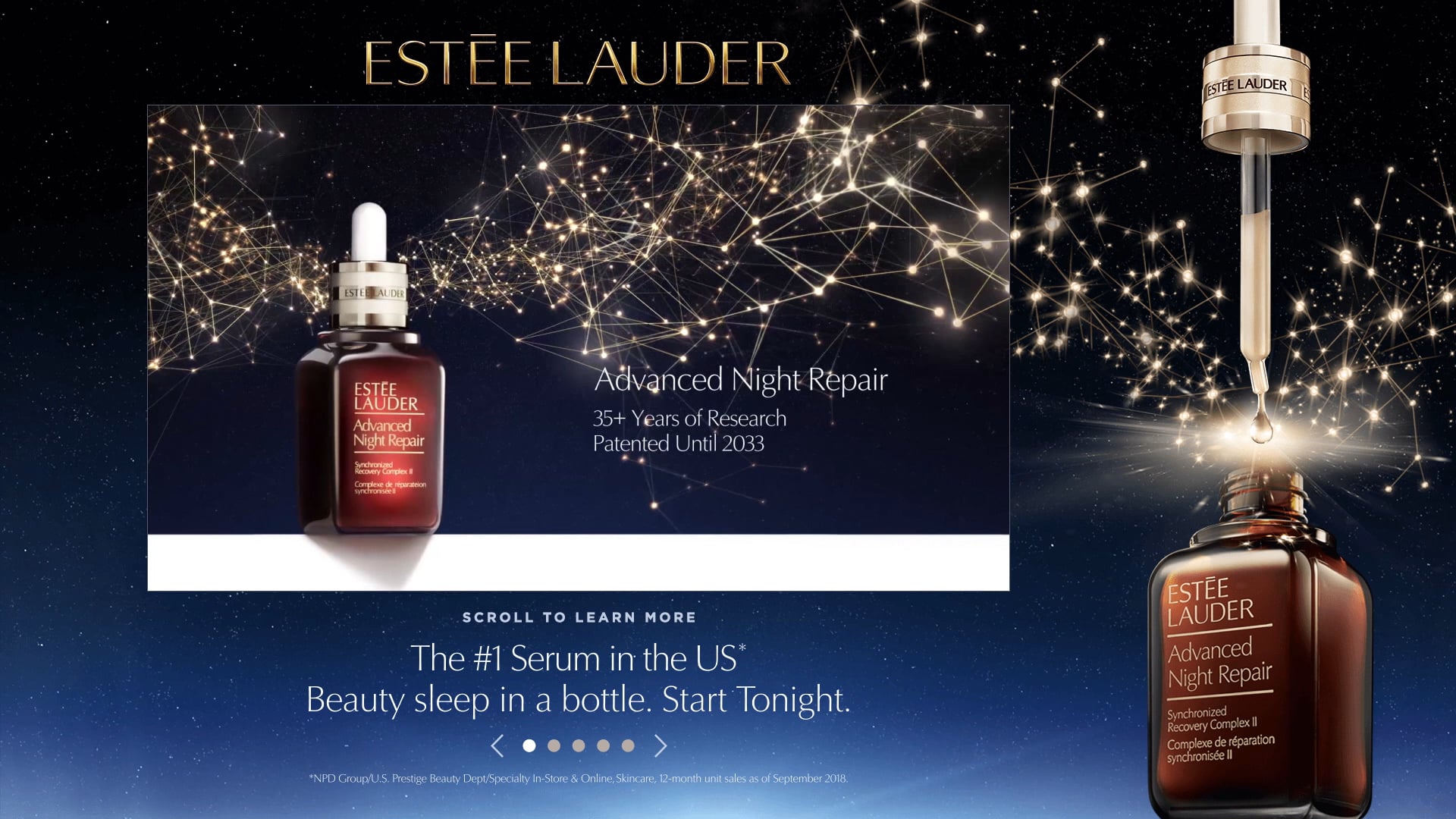 CPG - Estee Lauder - Advanced Night Repair - Walkthrough on Vimeo