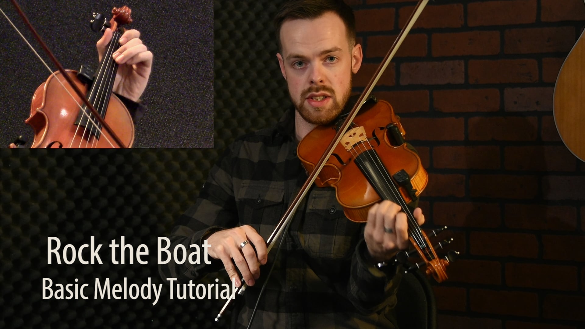 Rock the Boat (Jig) - Trad Irish Fiddle Lesson by Niall Murphy