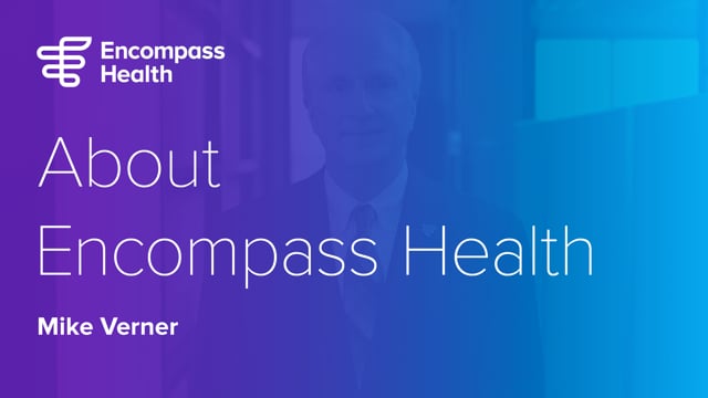 Encompass Health Difference on Vimeo