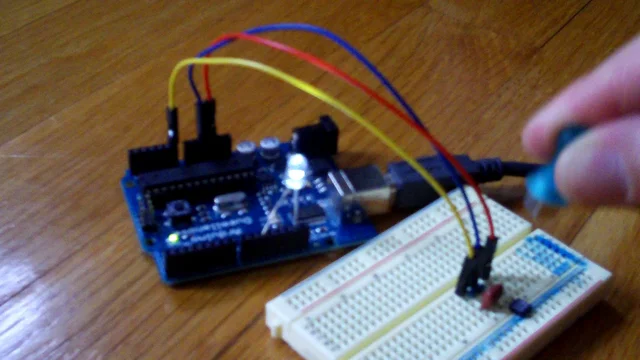 Using a magnetic hall effect sensor to see distance on Vimeo