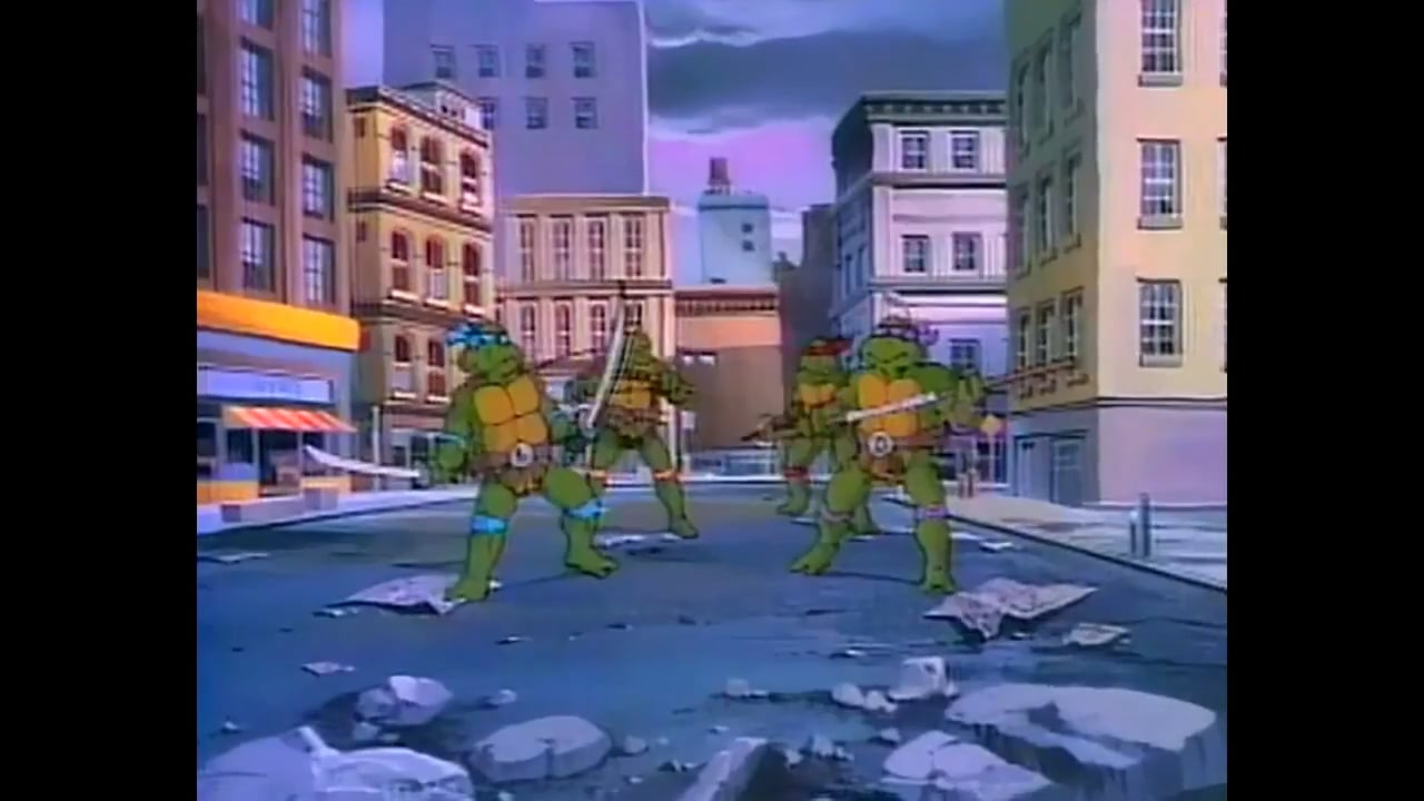 Teenage Mutant Ninja Turtles: Season 2 - Intro & End Credits (1988) on ...