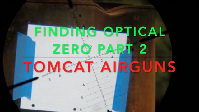 How to find optical zero part 2 - Airgun101