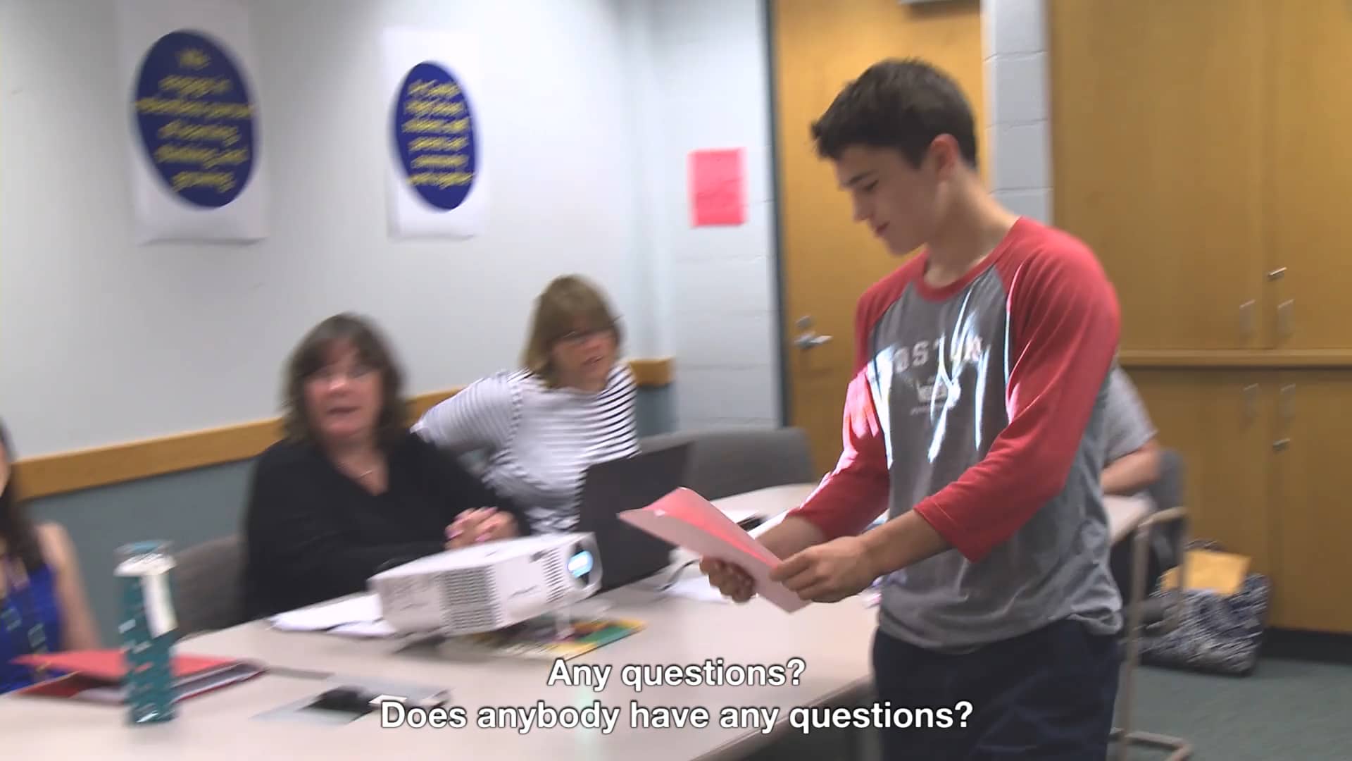 Student-led IEP meeting, from the film "Garrett Shows: I'm in Charge ...