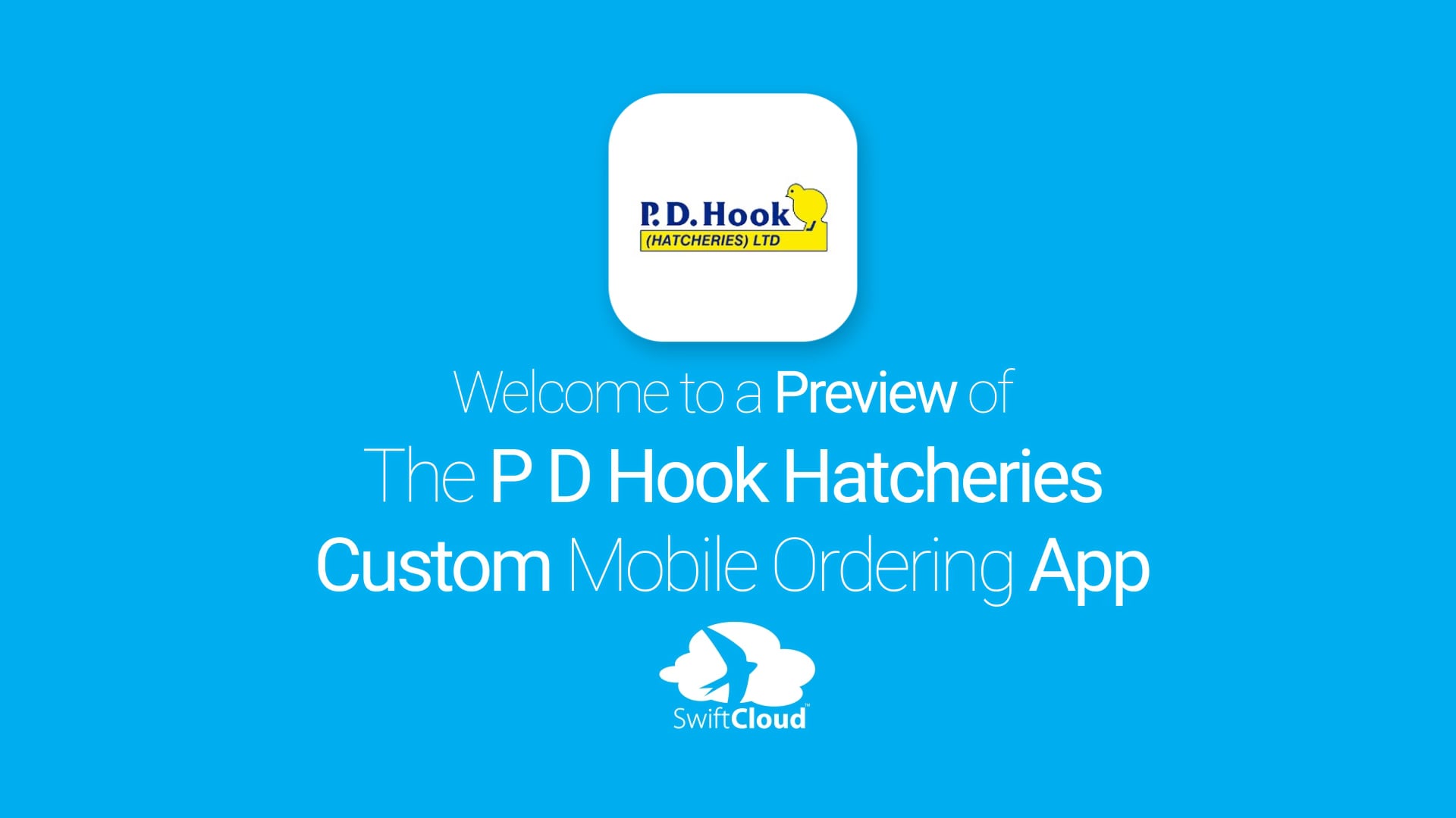 P D Hook Hatcheries - Mobile App Preview - PDH152W on Vimeo