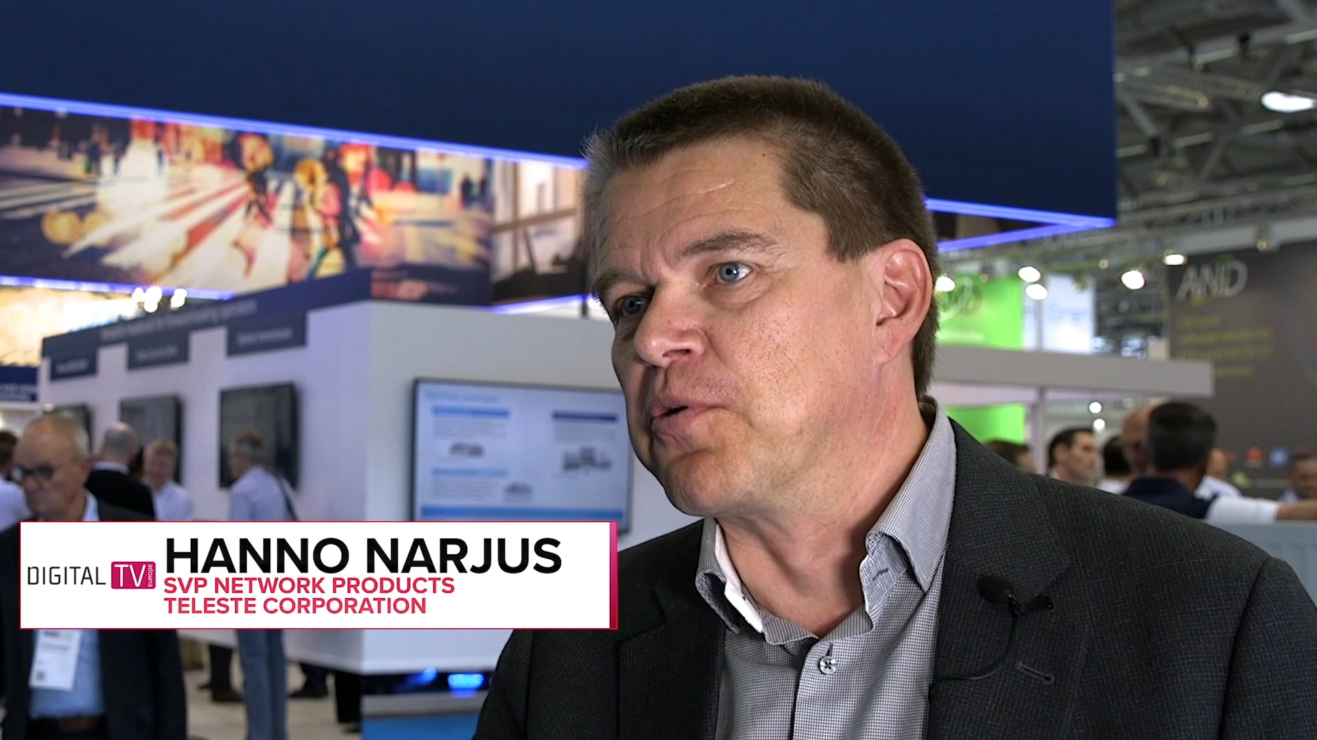 DTVE interview with Hanno Narjus at ANGA COM 2019 on Vimeo