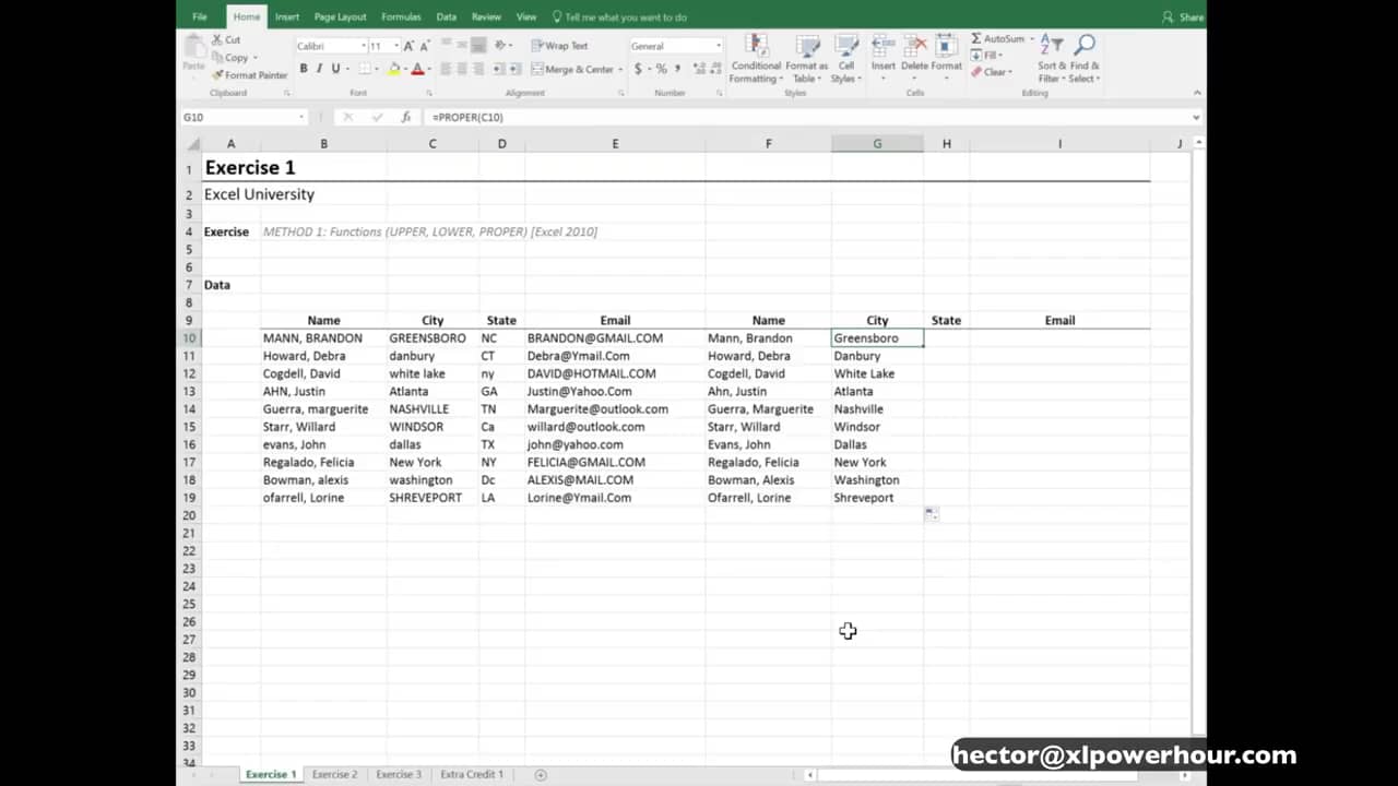 Clean up data in Excel with Flash Fill & Get and Transform before preparing Pivot Tables by ...