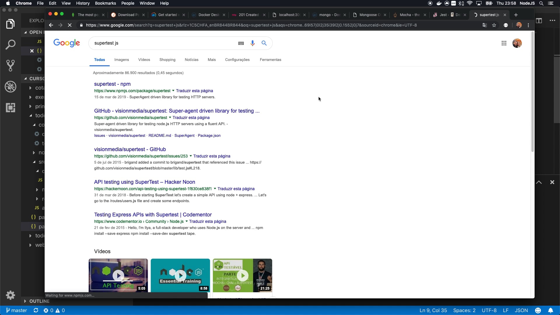 4.21 - Tests on Vimeo