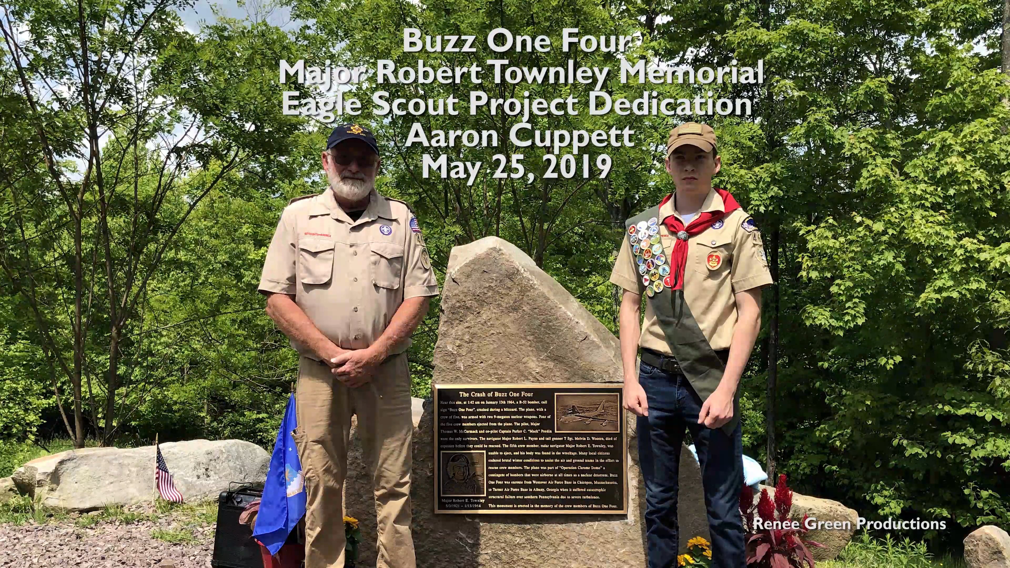 Aaron Cuppett Eagle Scout Project- Major Robert Townley Memorial ...