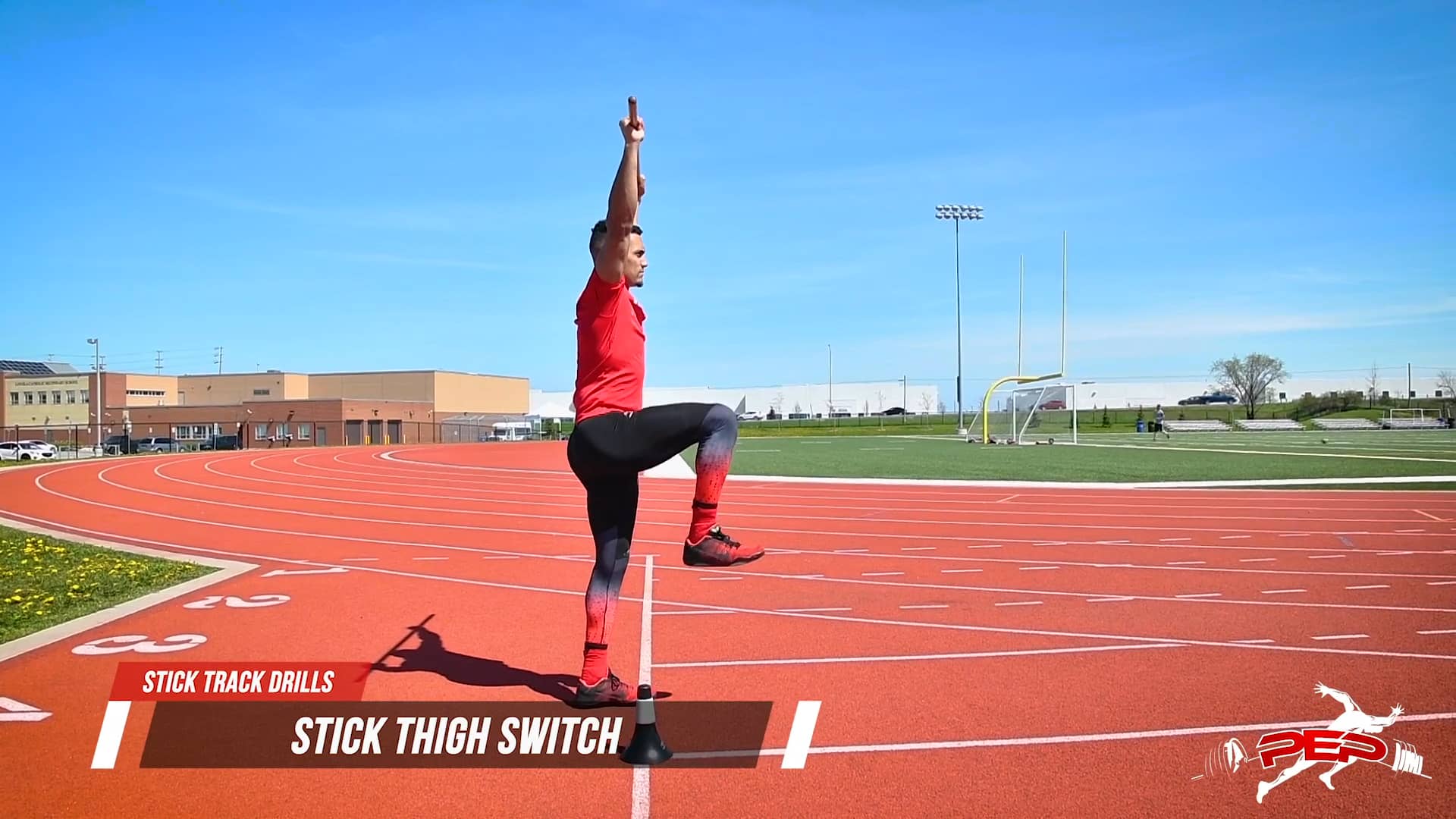 Stick Track Drills - Stick Thigh Switch on Vimeo