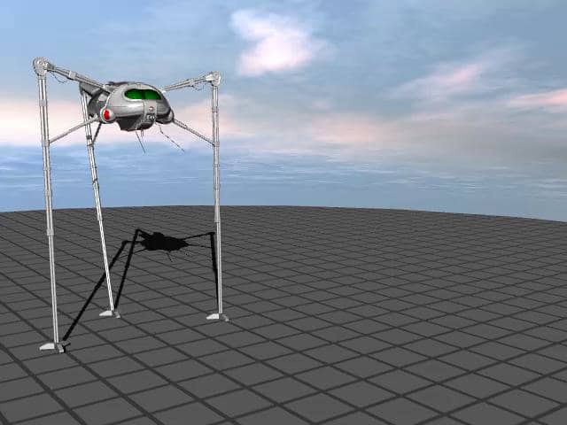 Martian Fighting Machine Walk Test on Vimeo
