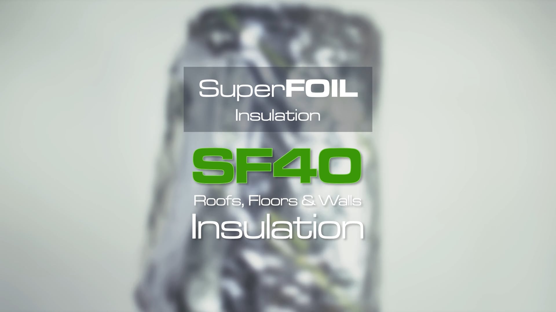 SuperFOIL SF40 on Vimeo