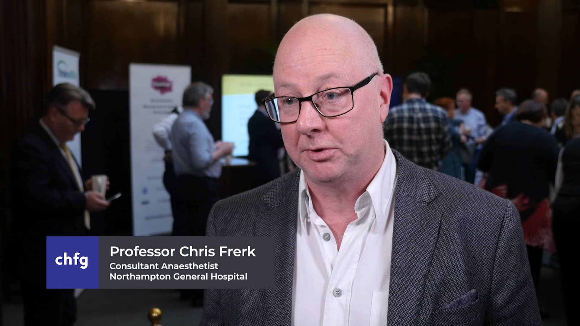 Professor Chris Frerk Interview Safer Healthcare by Design conference ...