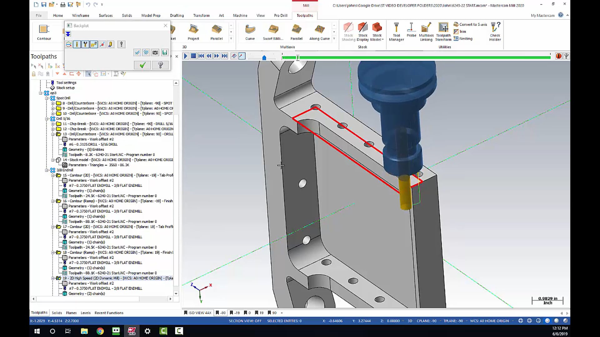 Mastercam 2023 Library - WCS 4th Axis Project Part 4 Mastercam 2023 Library - WCS 4th Axis Project Part 4
