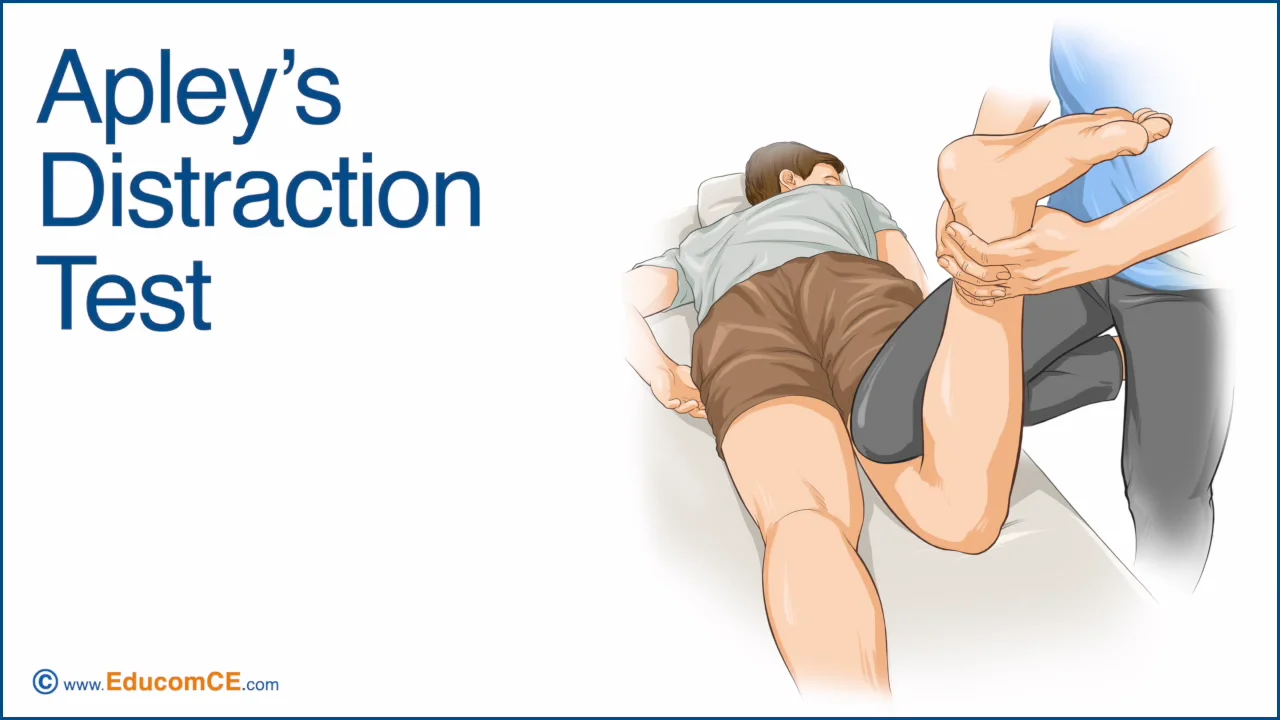 Apley's Distraction Test on Vimeo