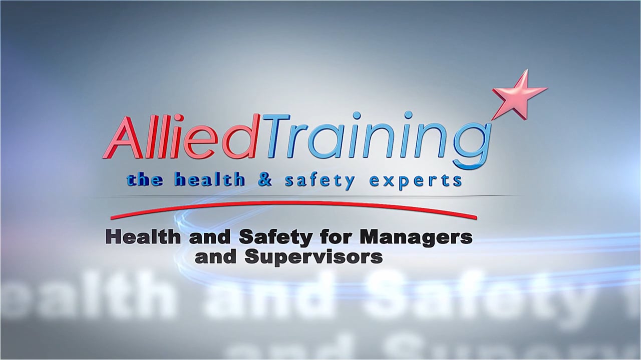 Allied Training Health and Safety for Managers and Supervisors Snippet ...