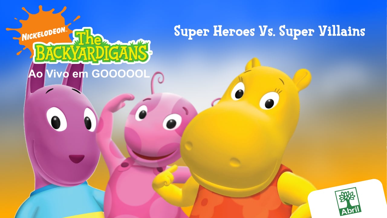 The Backyardigans - Super Heroes vs. Super Villains [DVD Ao Vivo em ...