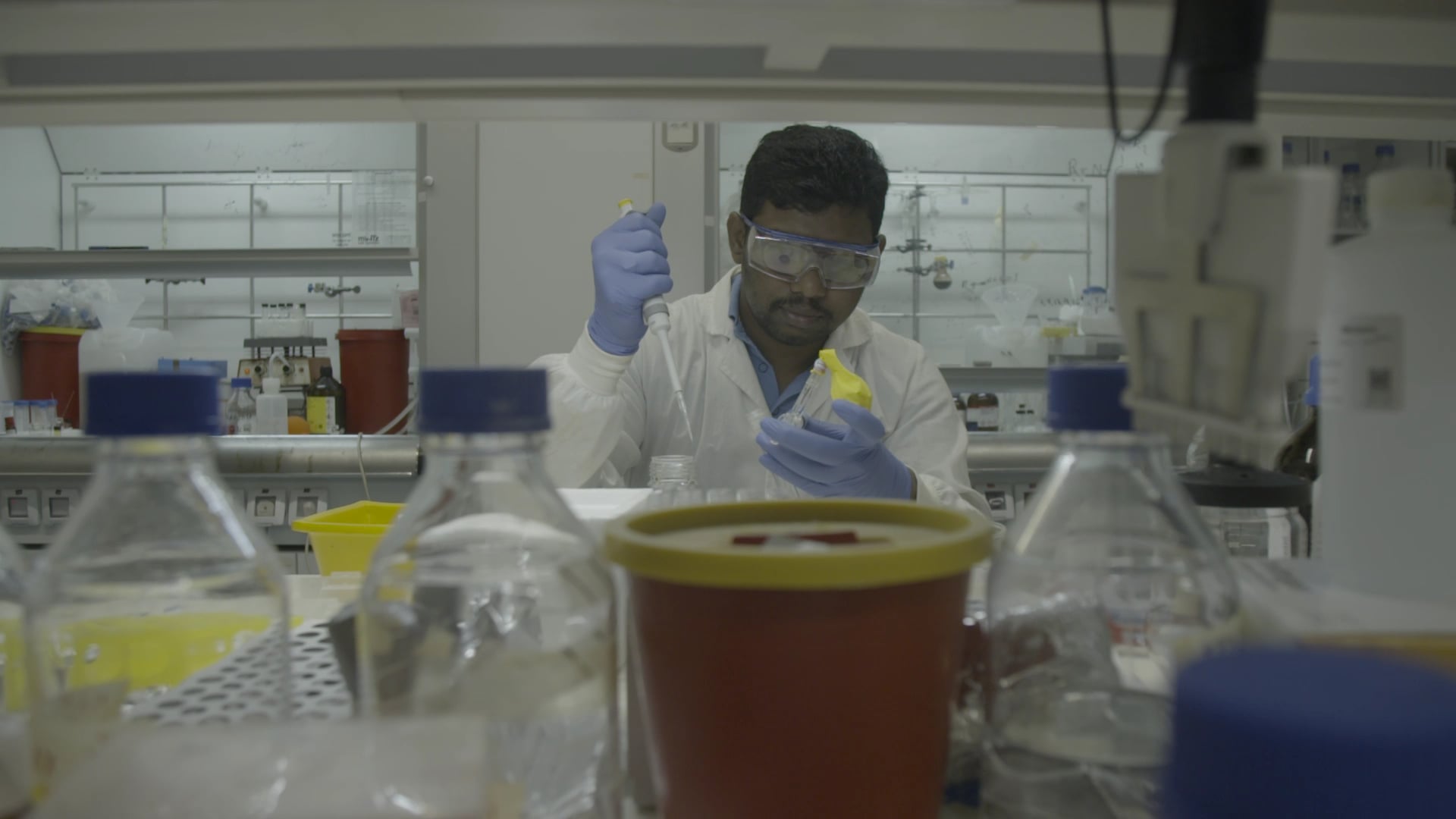 Nir London's lab - Indian student in nir london's lab medchem on Vimeo