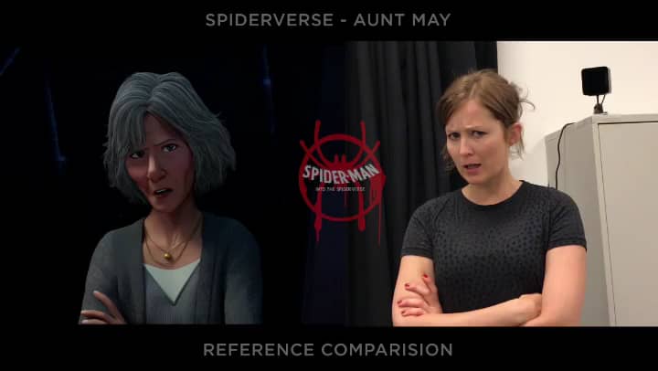 Spiderverse: shot reference comparison Aunt May on Vimeo