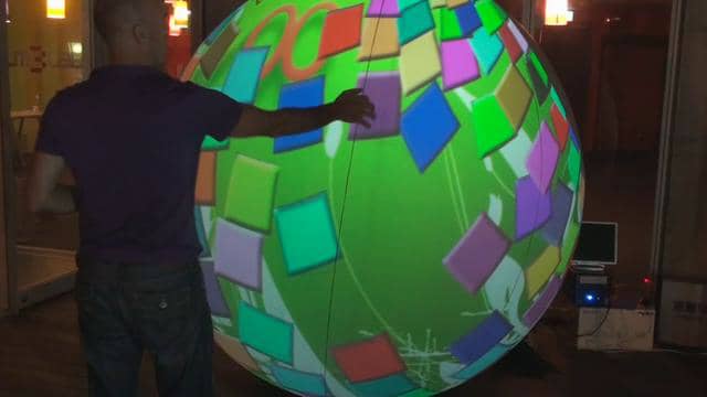 interactive balloons on Vimeo