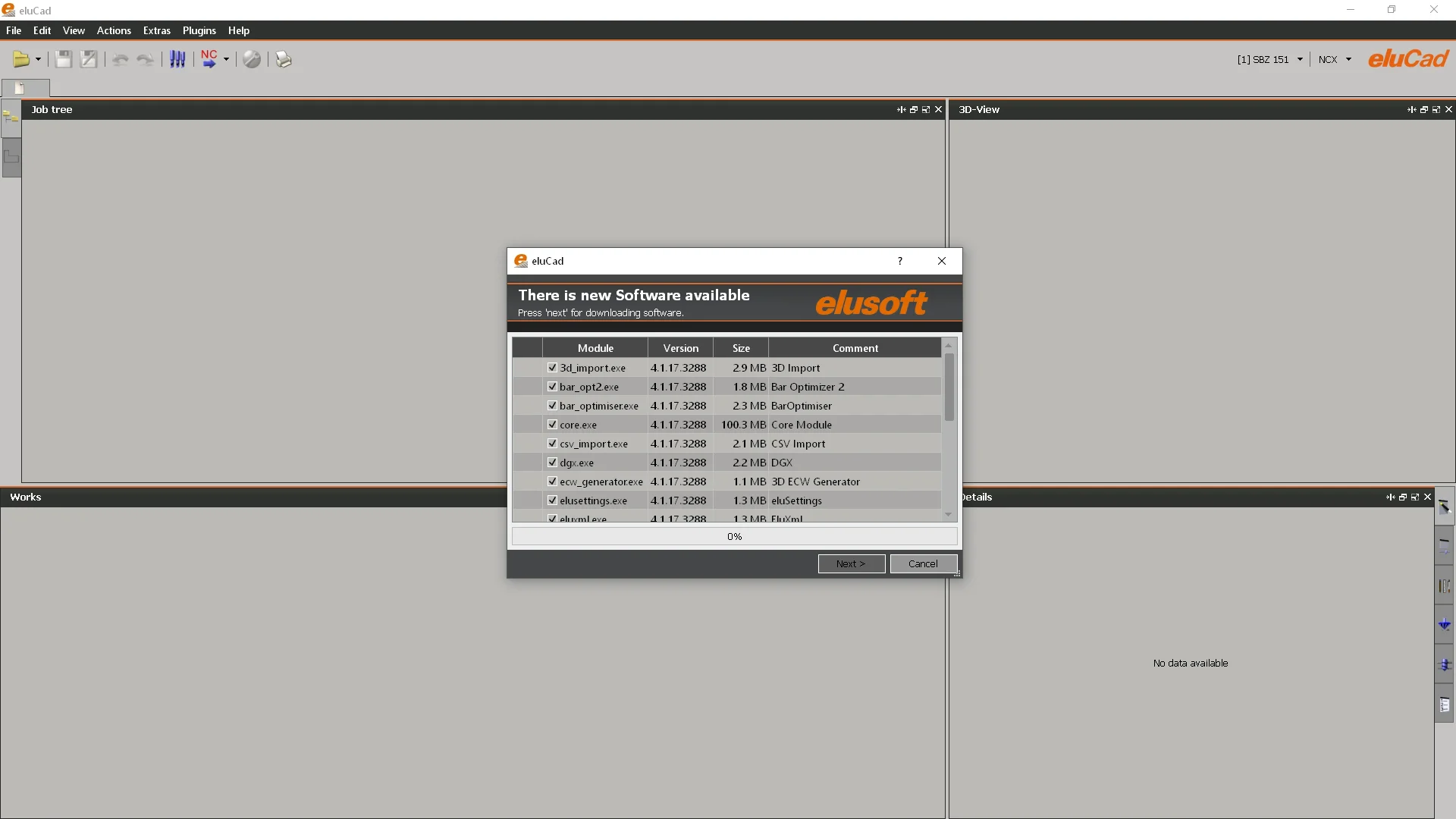 eluCad Tutorial: How to update elucad