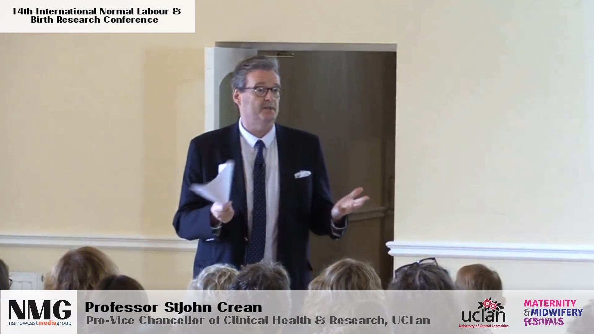 Welcome address to 14th International Normal Labour and Birth Research ...