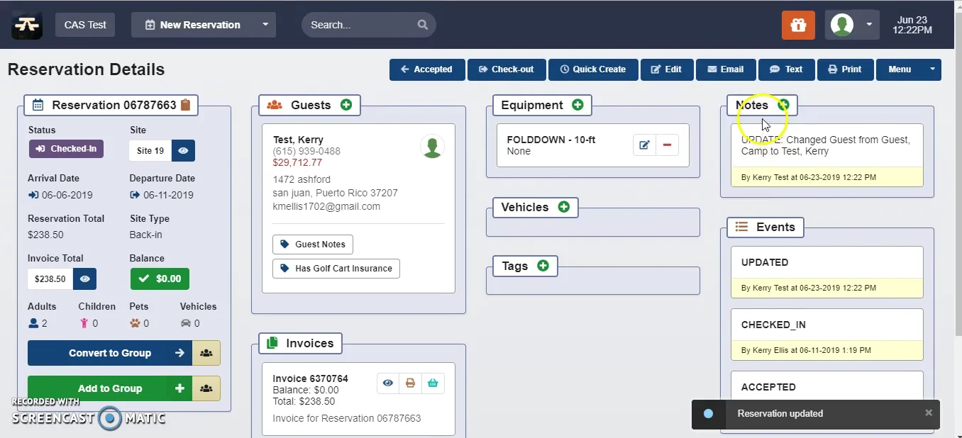 Training Videos - How to change a guest on a reservation on Vimeo