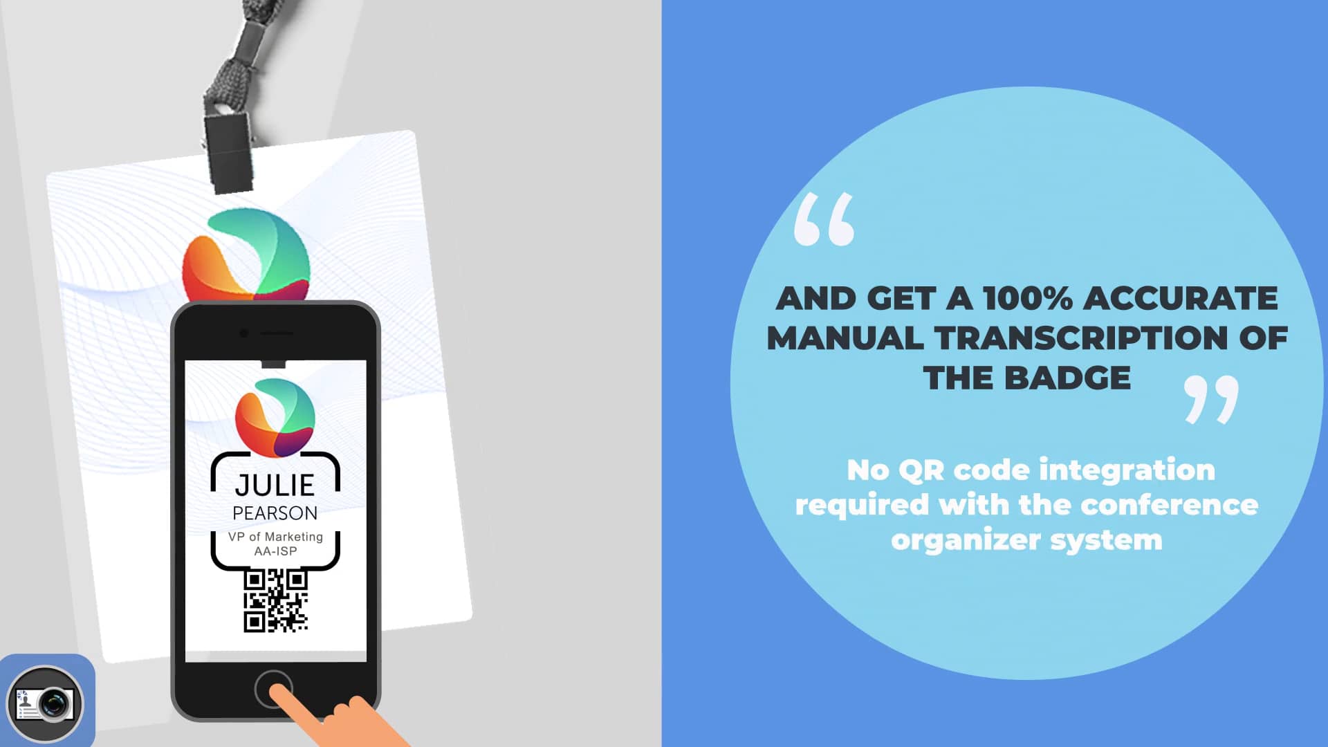 Event Badge Scanning on ScanBizCards on Vimeo