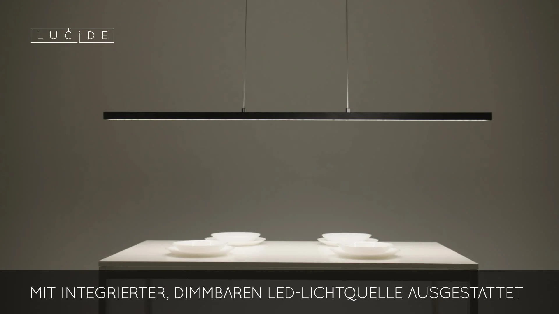 Lucide SIGMA - Pendelleuchten - LED Dim. - 1x34W 2700K - Schwarz (23461 ...