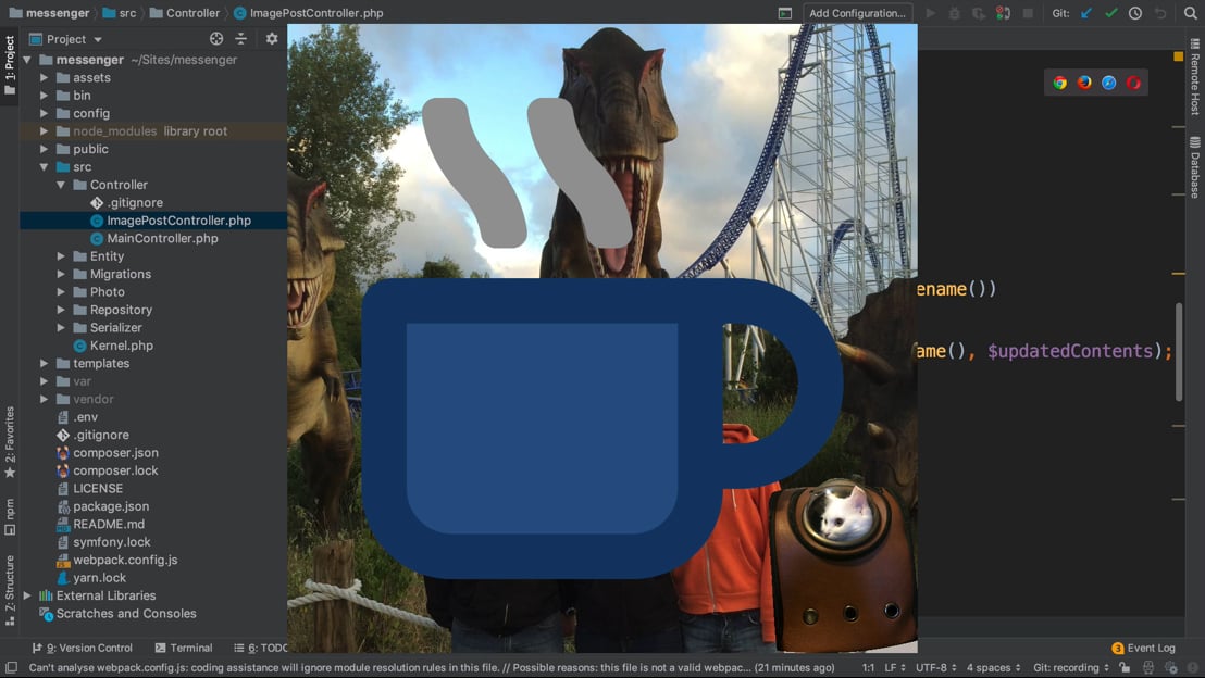 Installing Messenger > Messenger! Queue work for Later | SymfonyCasts