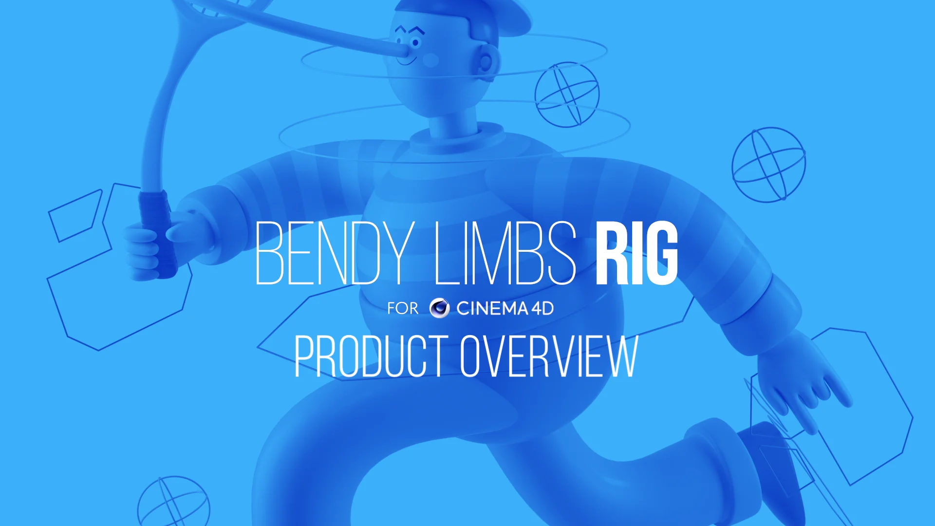 Bendy Limbs Rig for Cinema 4D Product Overview