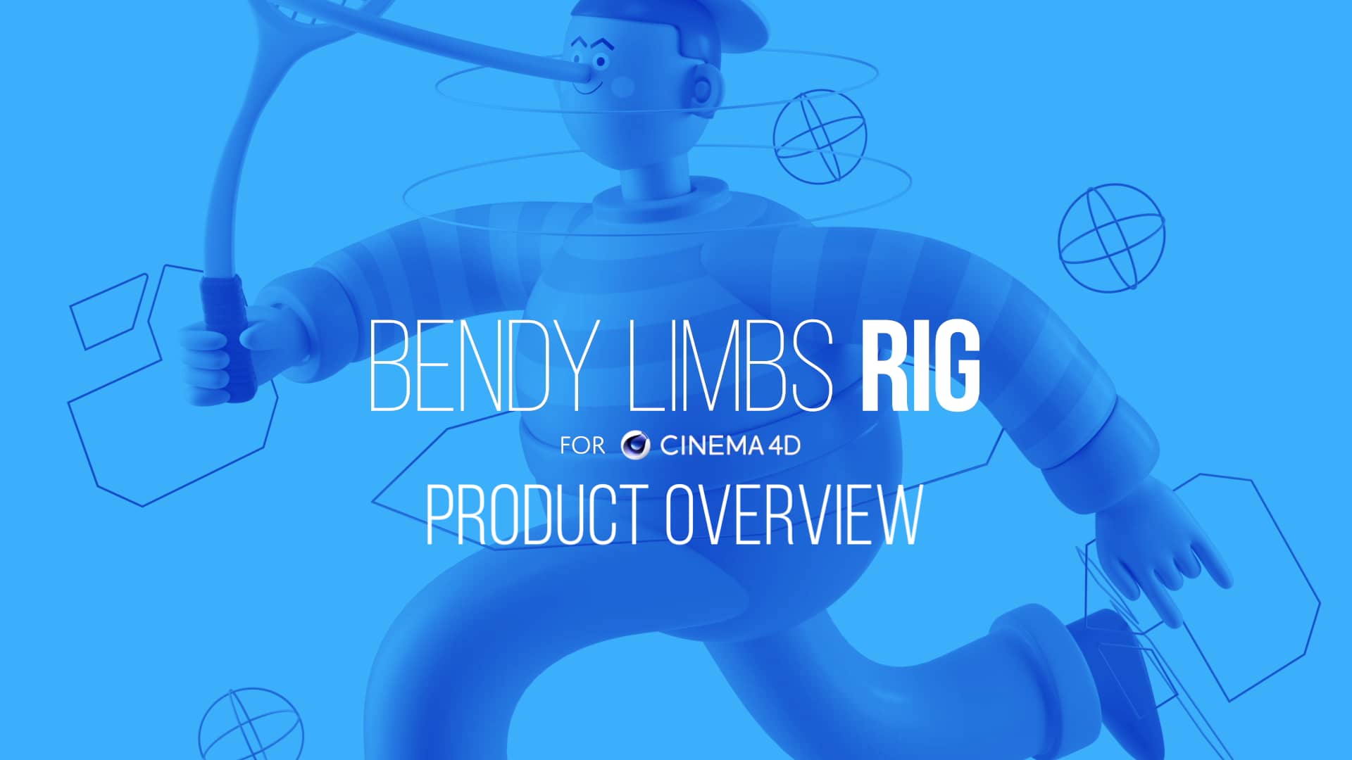 Bendy Limbs Rig for Cinema 4D Product Overview on Vimeo