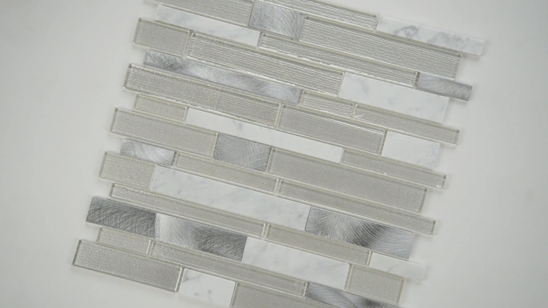 White Wave Interlocking Pattern 4mm on Vimeo