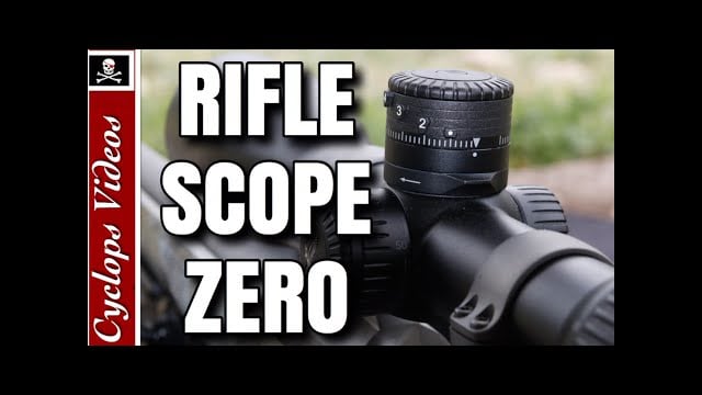 Rifle Scopes Explained Zeroing your Scope - Airgun101