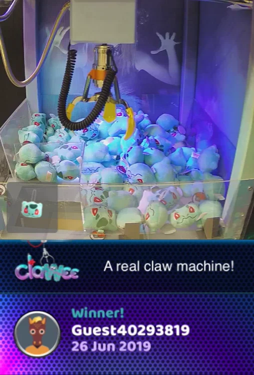 I played Clawee and won a real prize! Check it out --->! on Vimeo