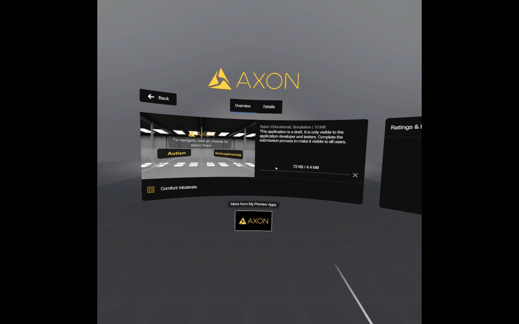 How to Install the Axon VR App