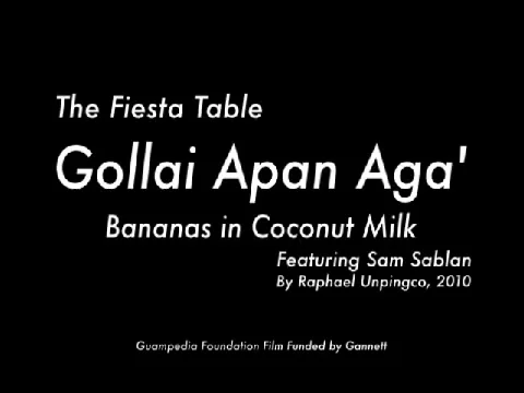 Gollai Åppan Aga' (Bananas in Coconut Milk) on Vimeo