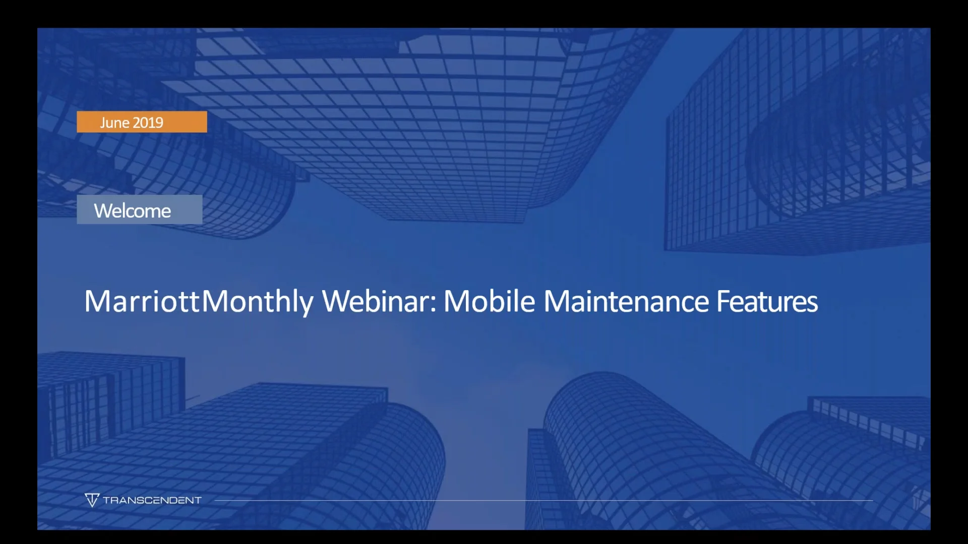 Marriott Webinars - Marriott Monthly Webinar June 2019 - Mobile ...