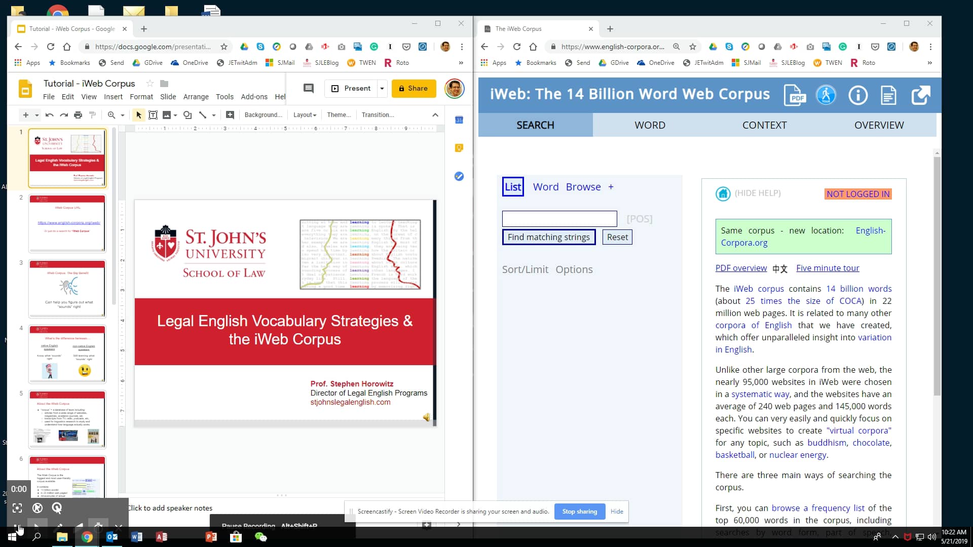 Legal English: Practical ways for LLM students to use the iWeb Corpus ...
