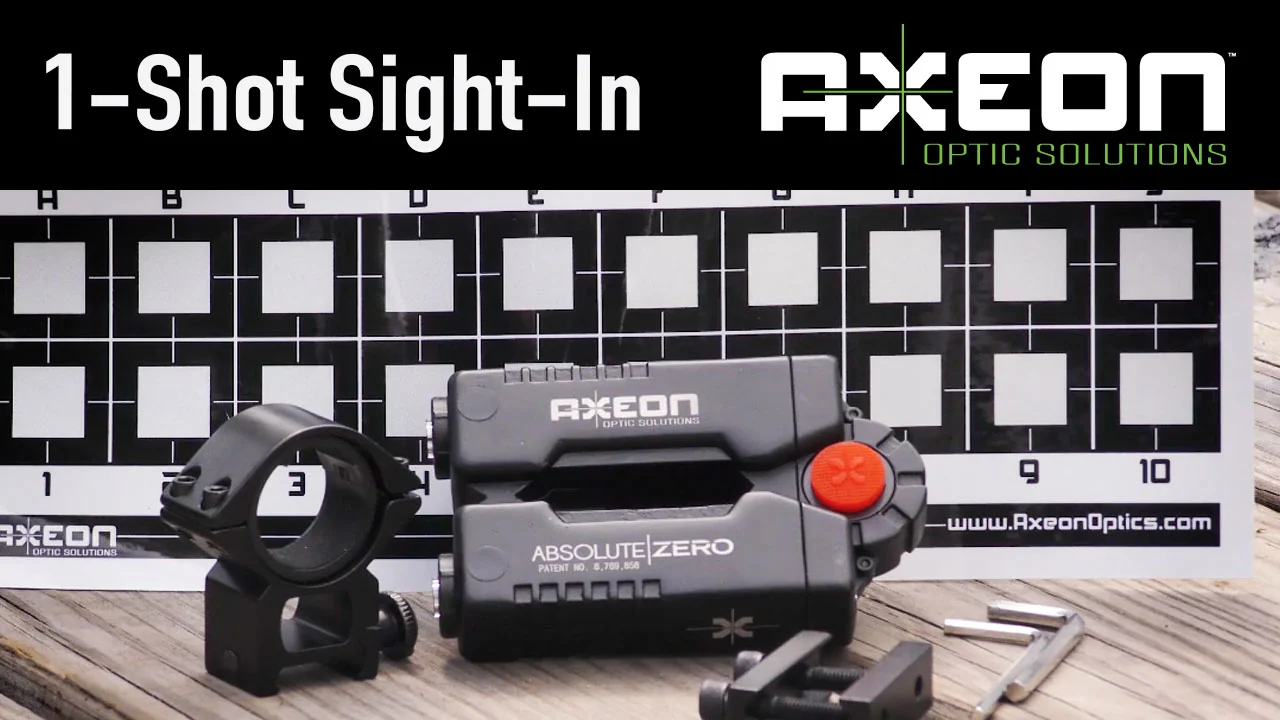 Simple Sight-In with Axeon Absolute Zero Sighting In Dual Laser Device